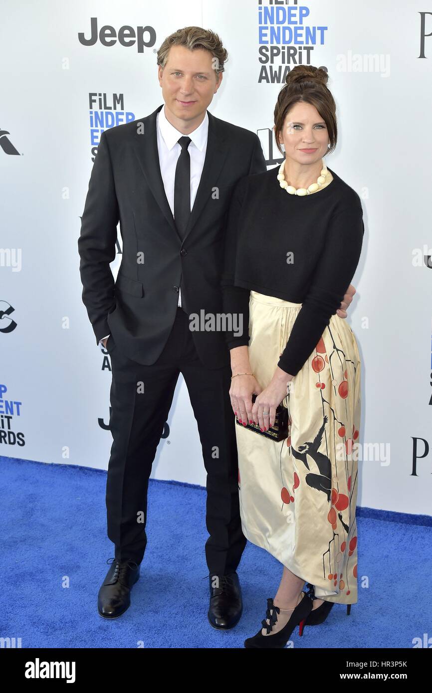 Santa Monica, California. 25th Feb, 2017. Jeff Nichols and Missy ...
