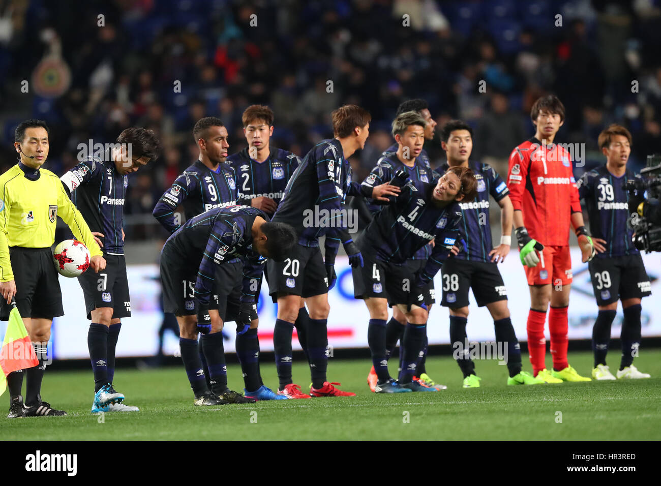 Suita City Football Stadium, Osaka, Japan. 26th Feb, 2017. Gamba Osaka ...