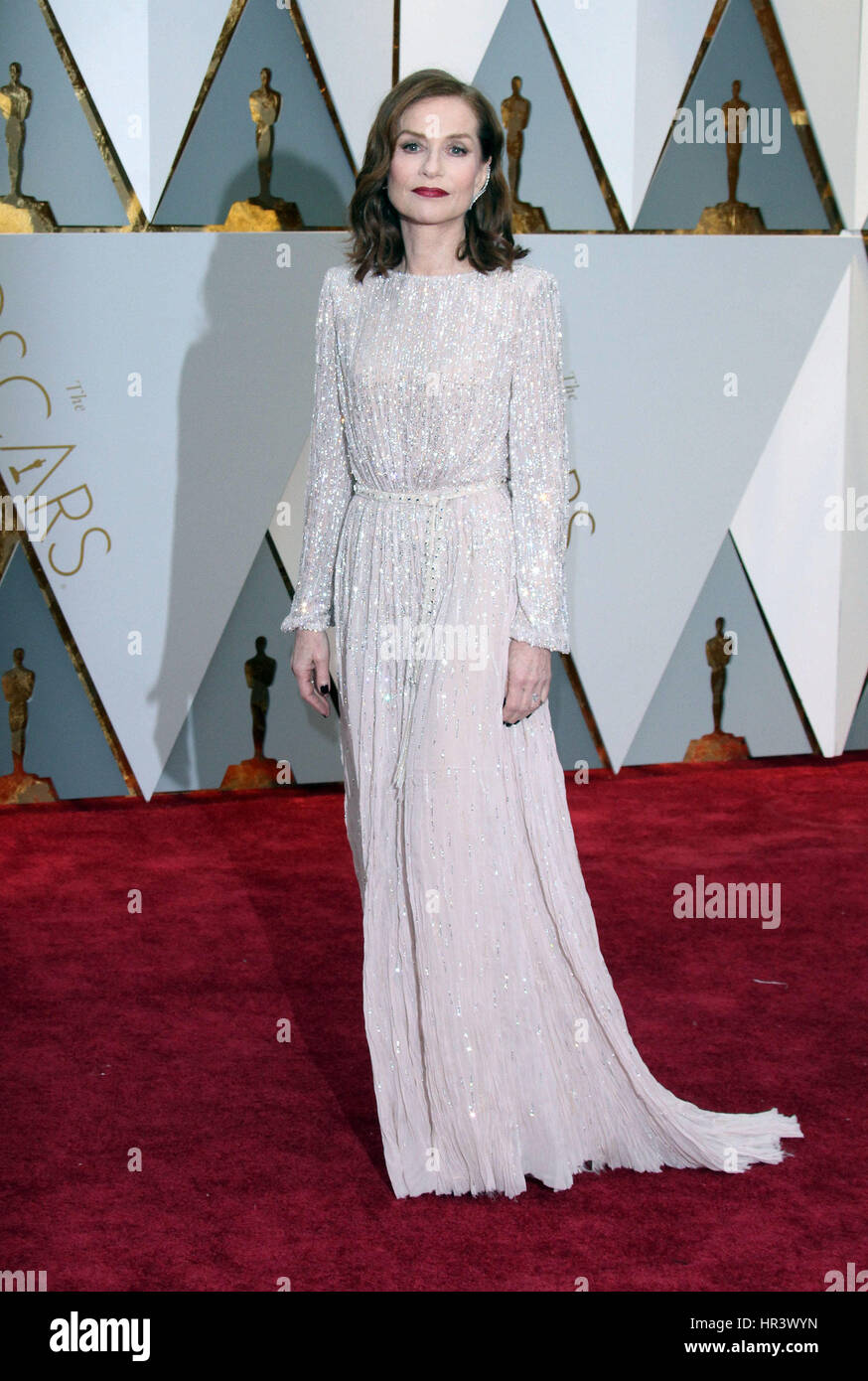 Hollywood, CA. 26th Feb, 2017. Isabelle Huppert. 89th Annual Academy ...