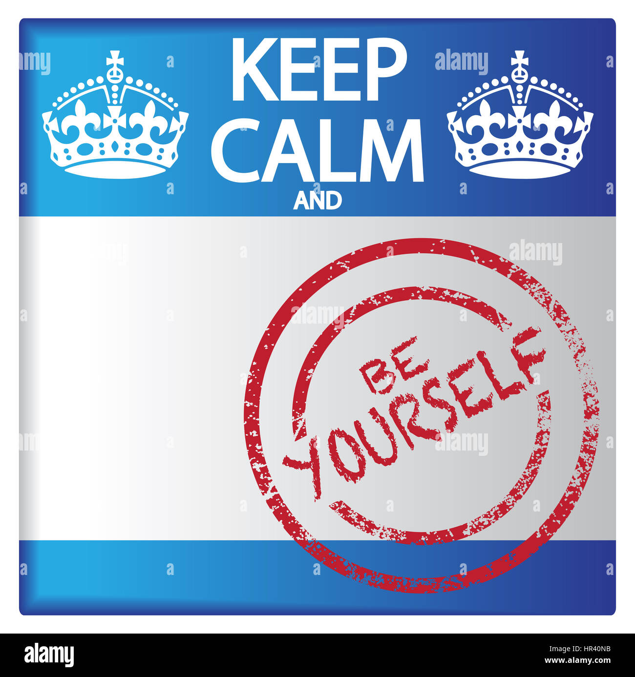 Crown badge logo classic Cut Out Stock Images & Pictures - Alamy