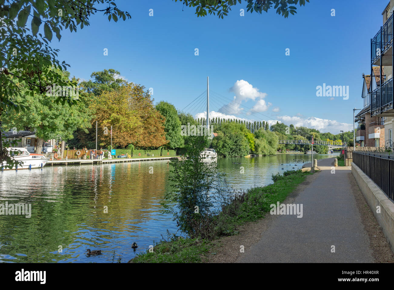 The River Thames at Reading in Berkshire Stock Photo - Alamy