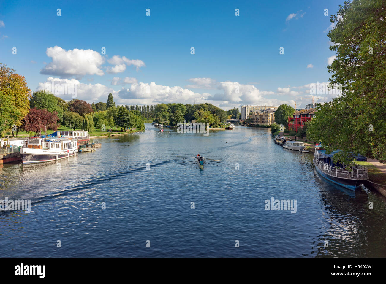 The River Thames at Reading in Berkshire Stock Photo - Alamy