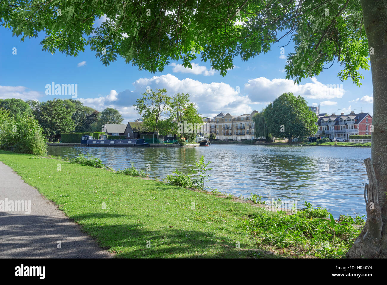 The River Thames at Reading in Berkshire Stock Photo - Alamy
