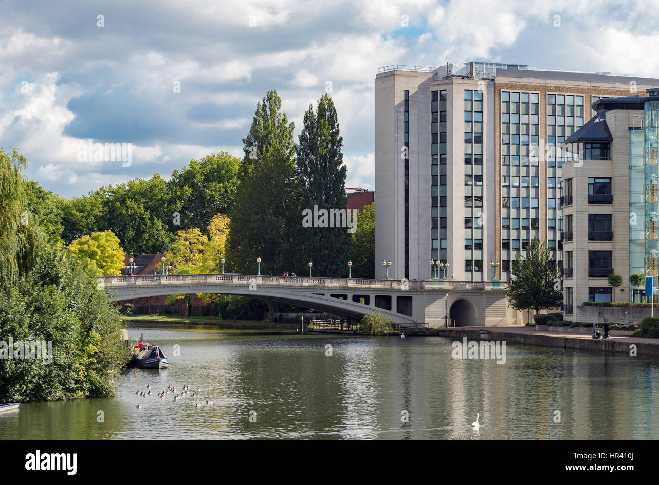The River Thames at Reading in Berkshire Stock Photo - Alamy