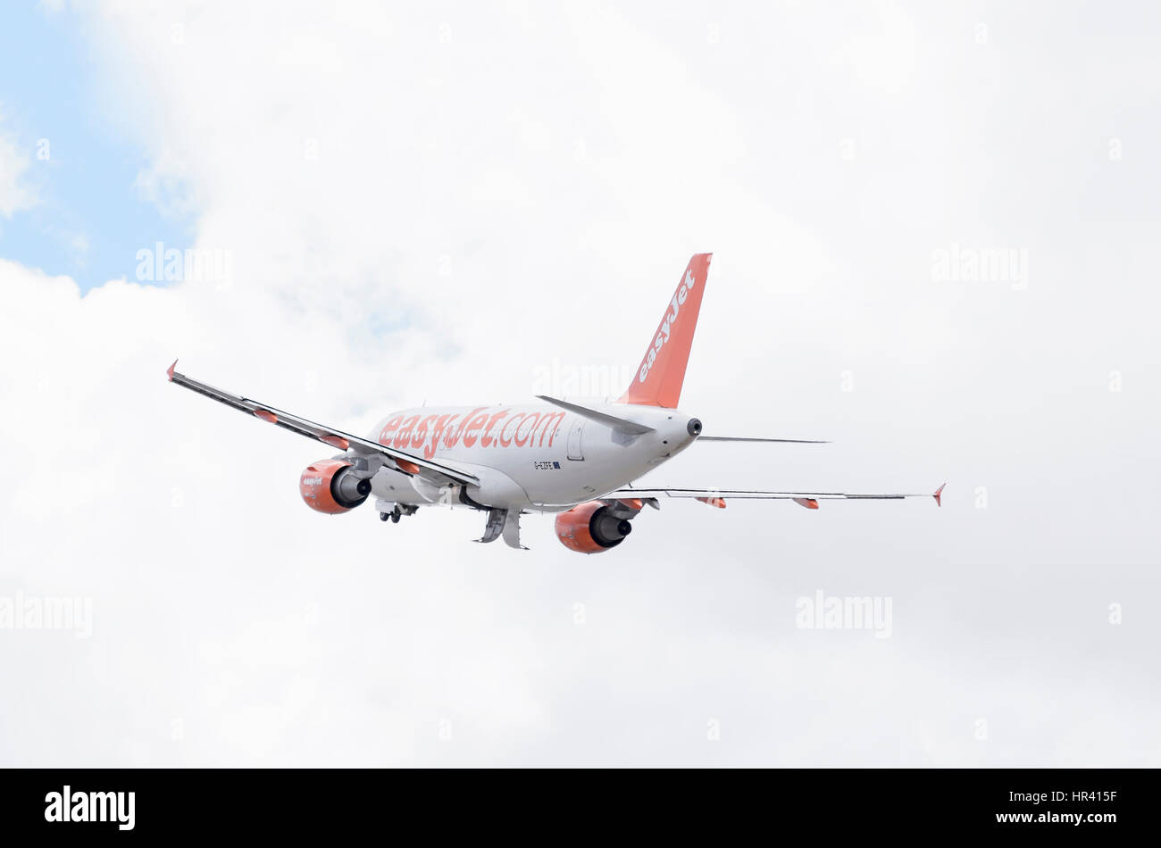 Back view jet engine hi-res stock photography and images - Alamy