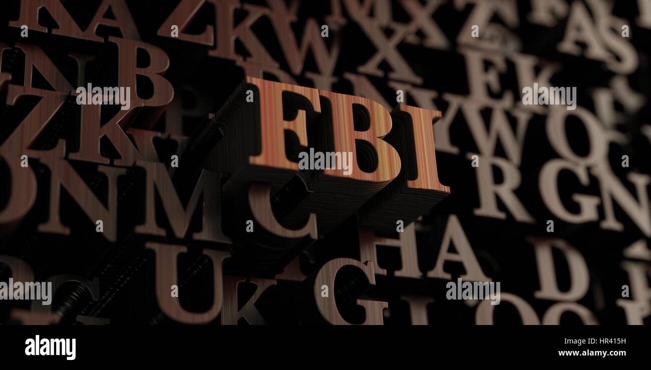Fbi font hi-res stock photography and images - Alamy