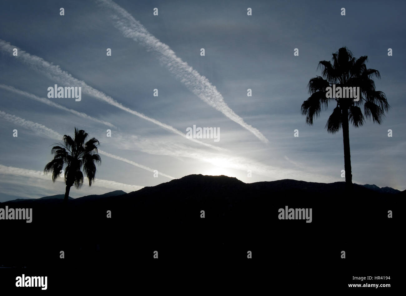 Palm Springs Sunset Stock Photos & Palm Springs Sunset Stock Images - Alamy
