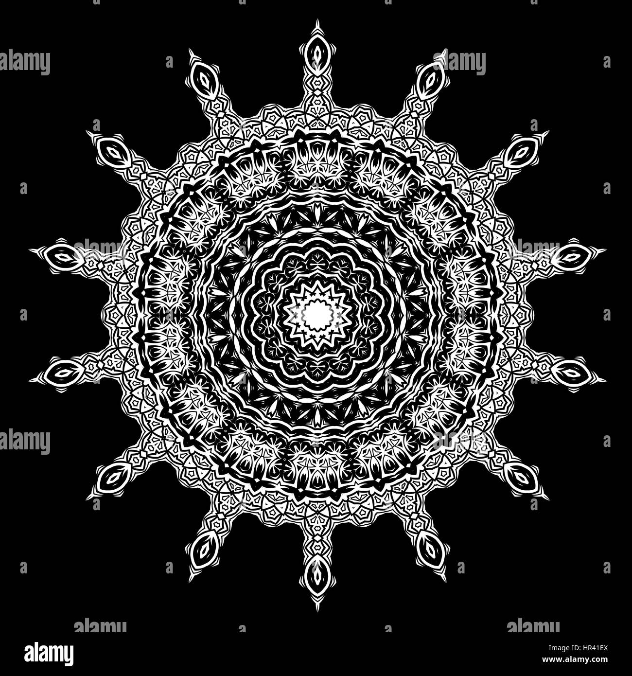 Ornamental Line Pattern. Decorative Texture Stock Vector Image & Art ...