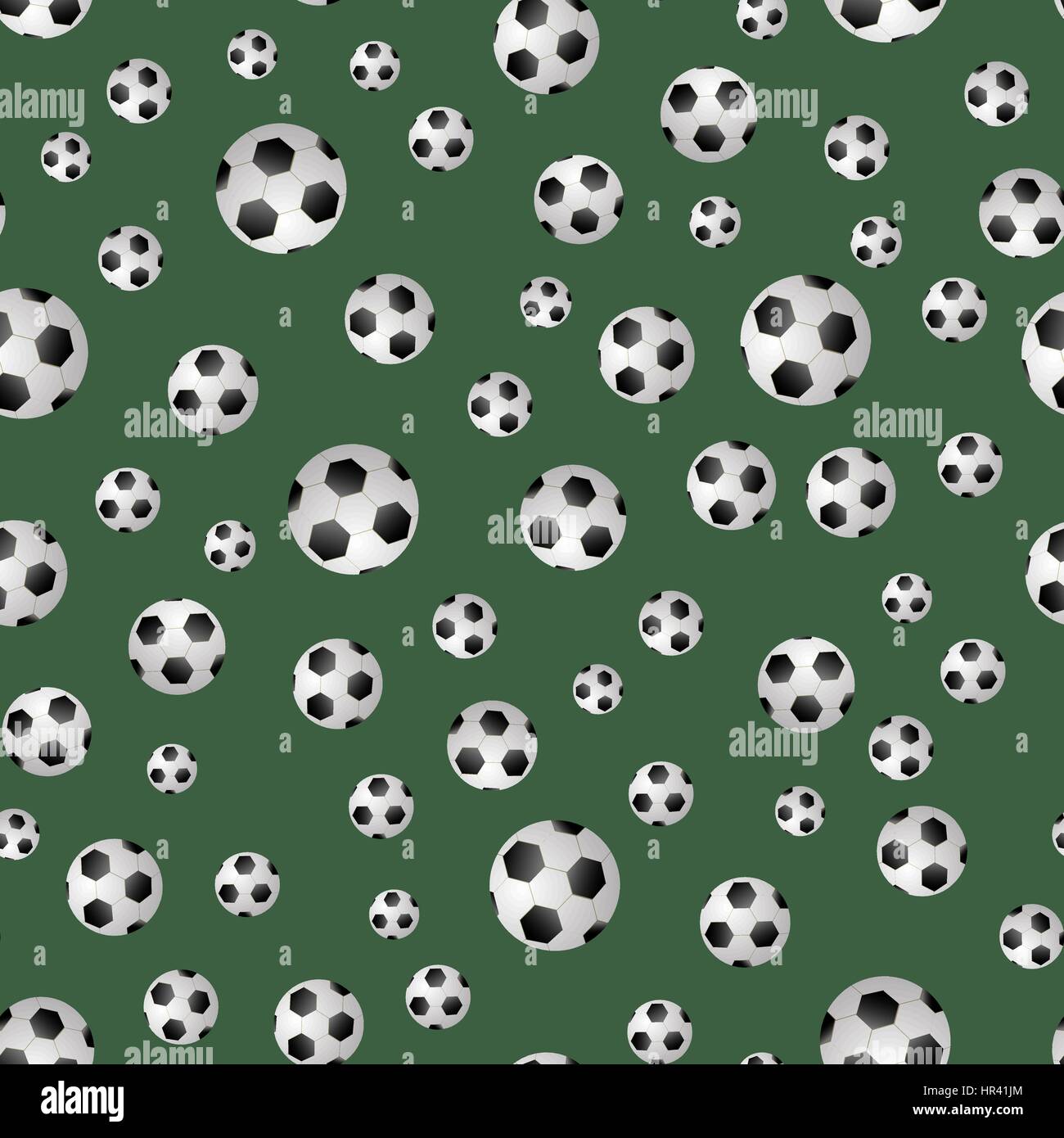Soccer Ball Seamless Pattern Stock Vector Image & Art - Alamy