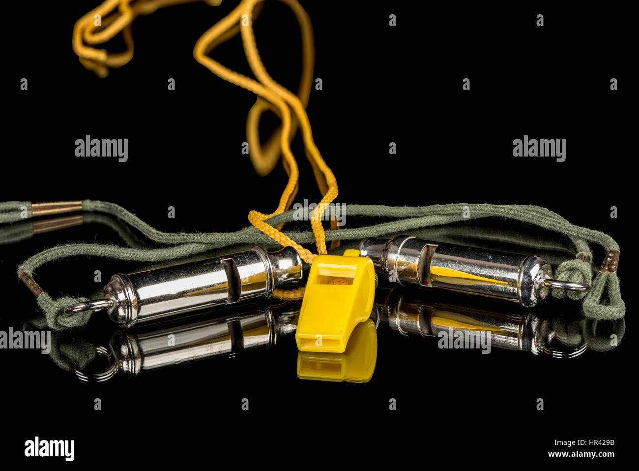 Plastic whistle hi-res stock photography and images - Alamy