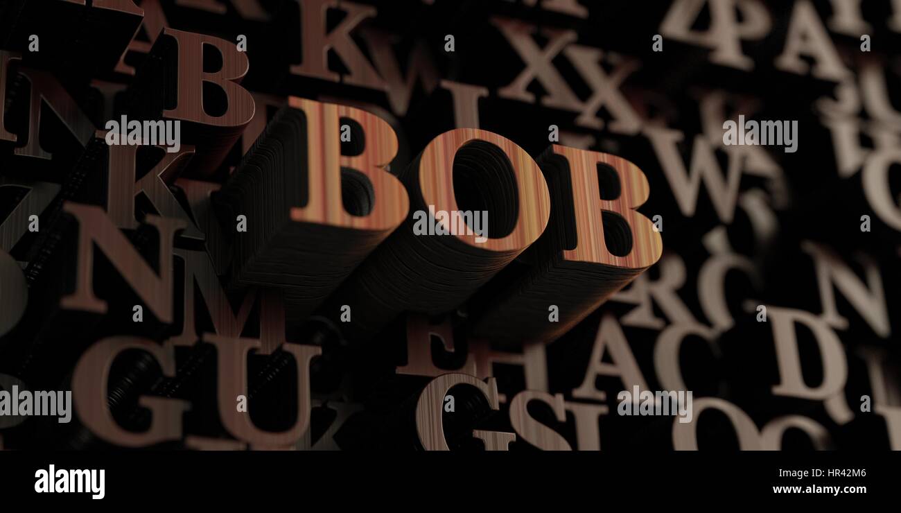 Bob font hi-res stock photography and images - Alamy