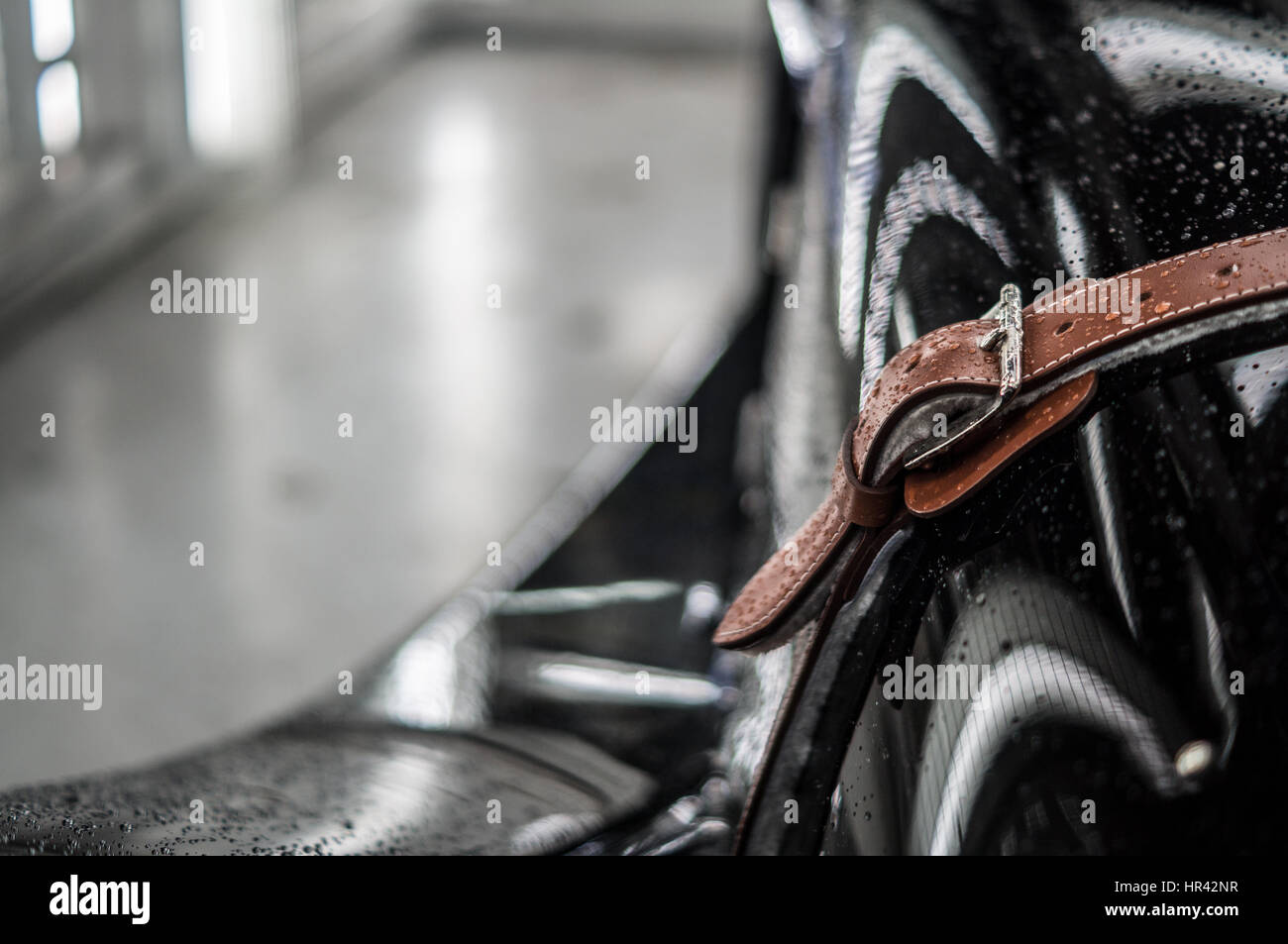 Car bonnet strap hi-res stock photography and images - Alamy