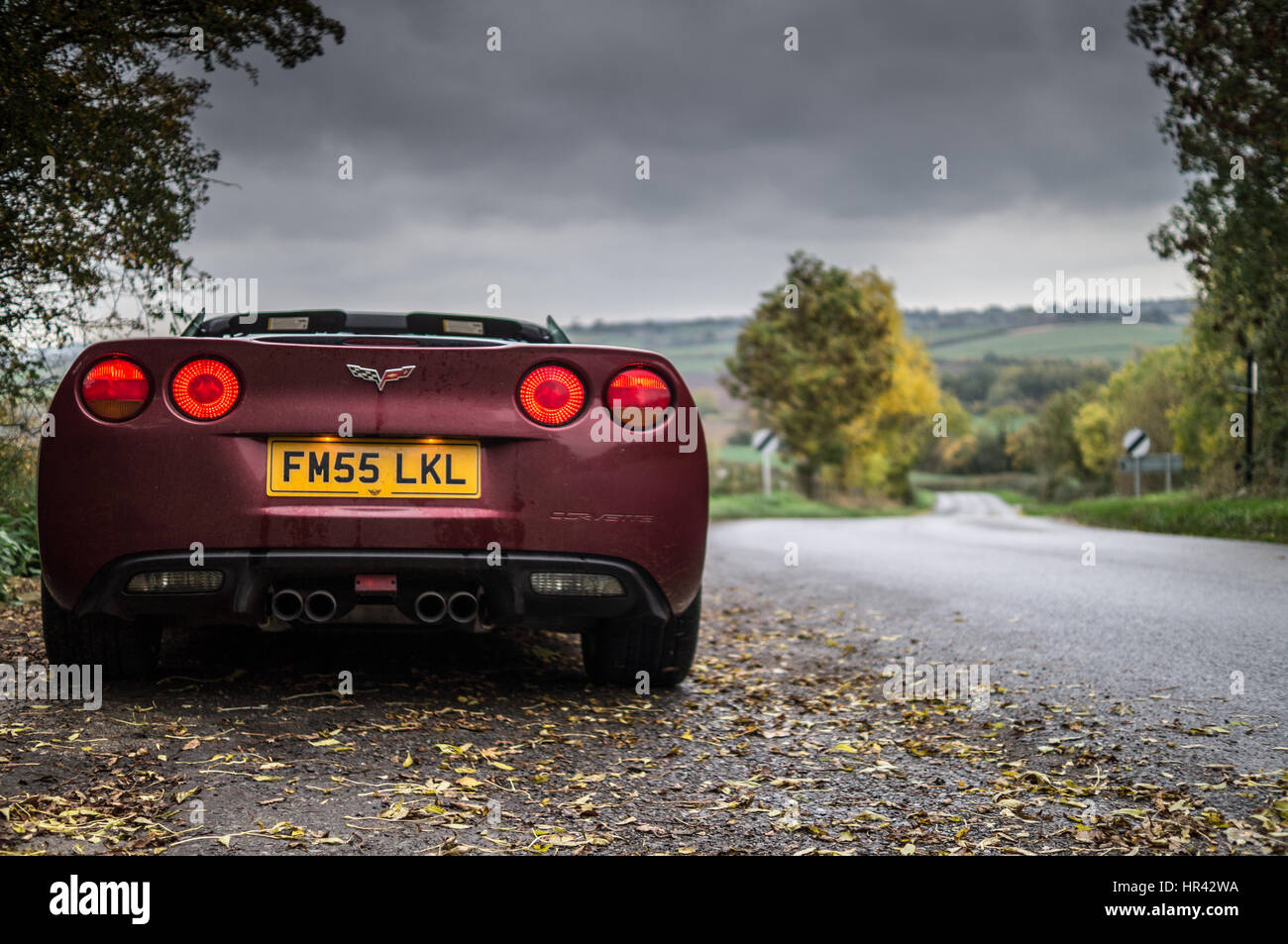 Chevrolet Corvette C6 convertible, soft top, 2005 Stock Photo - Alamy