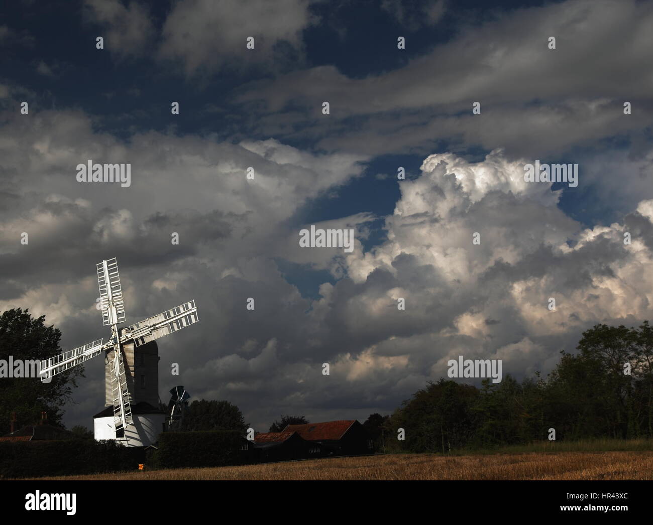 English post mill hi-res stock photography and images - Alamy