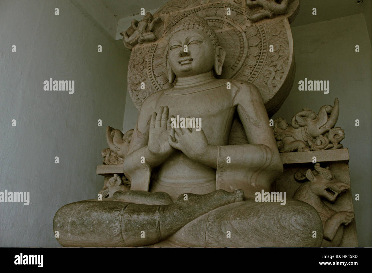 lord Buddha idol, stone sculpture of Buddhadev (siddhartha Stock Photo ...