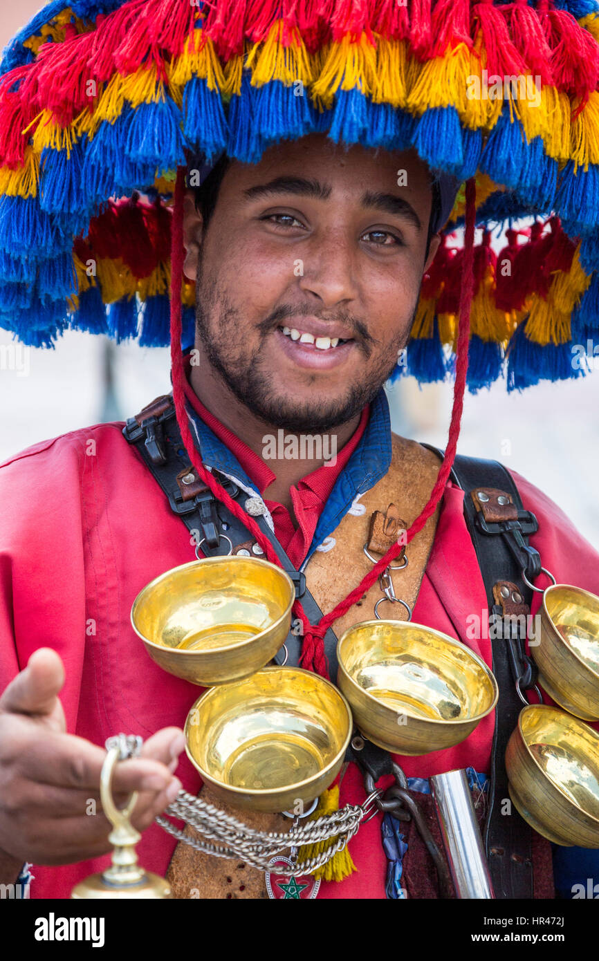 Moroccan water seller hi-res stock photography and images - Alamy