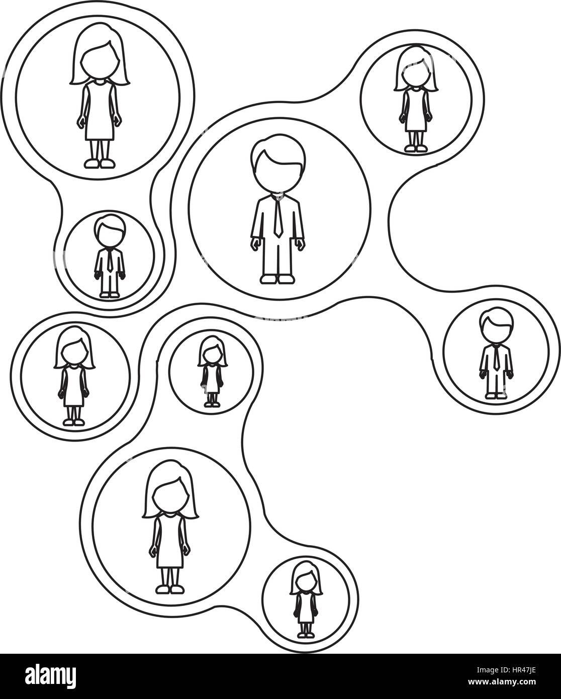 Schematic figure Stock Vector Images - Alamy