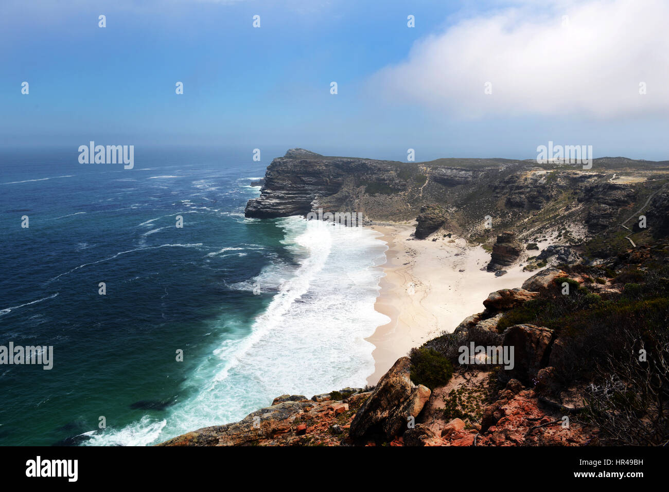 Dias beach in the Table Mountain national park, near the cape of good ...