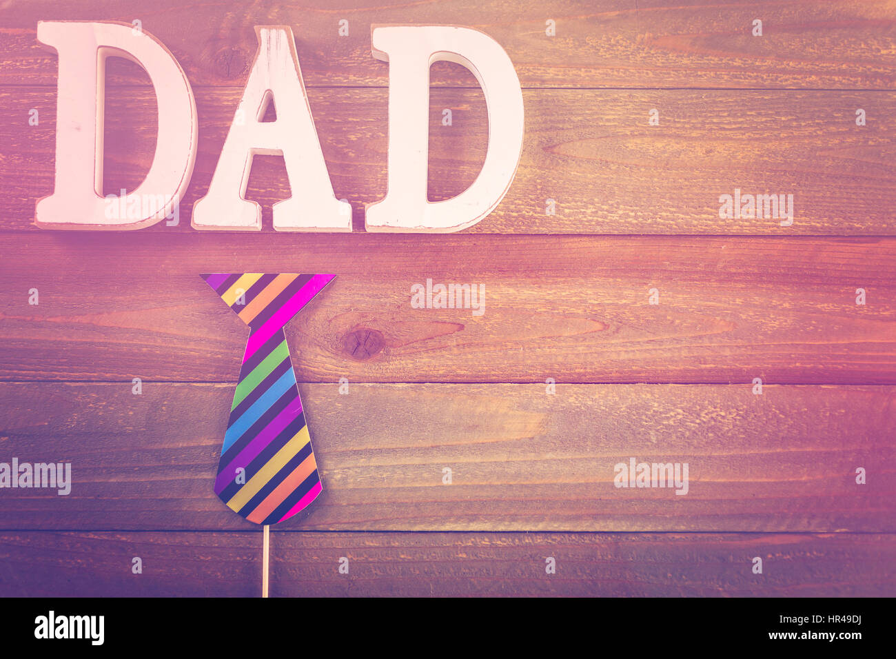 White letters DAD on a painted wood background Stock Photo - Alamy