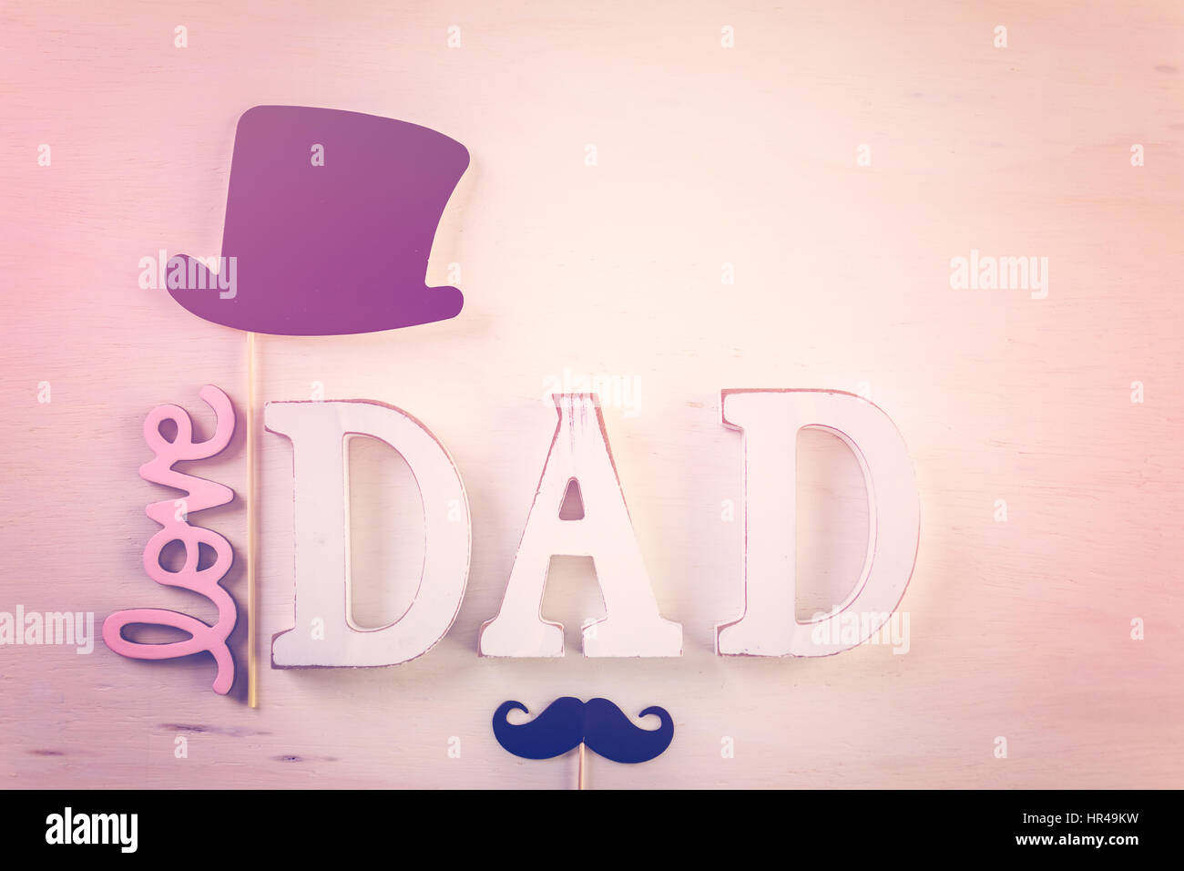 White letters DAD on a painted wood background Stock Photo - Alamy