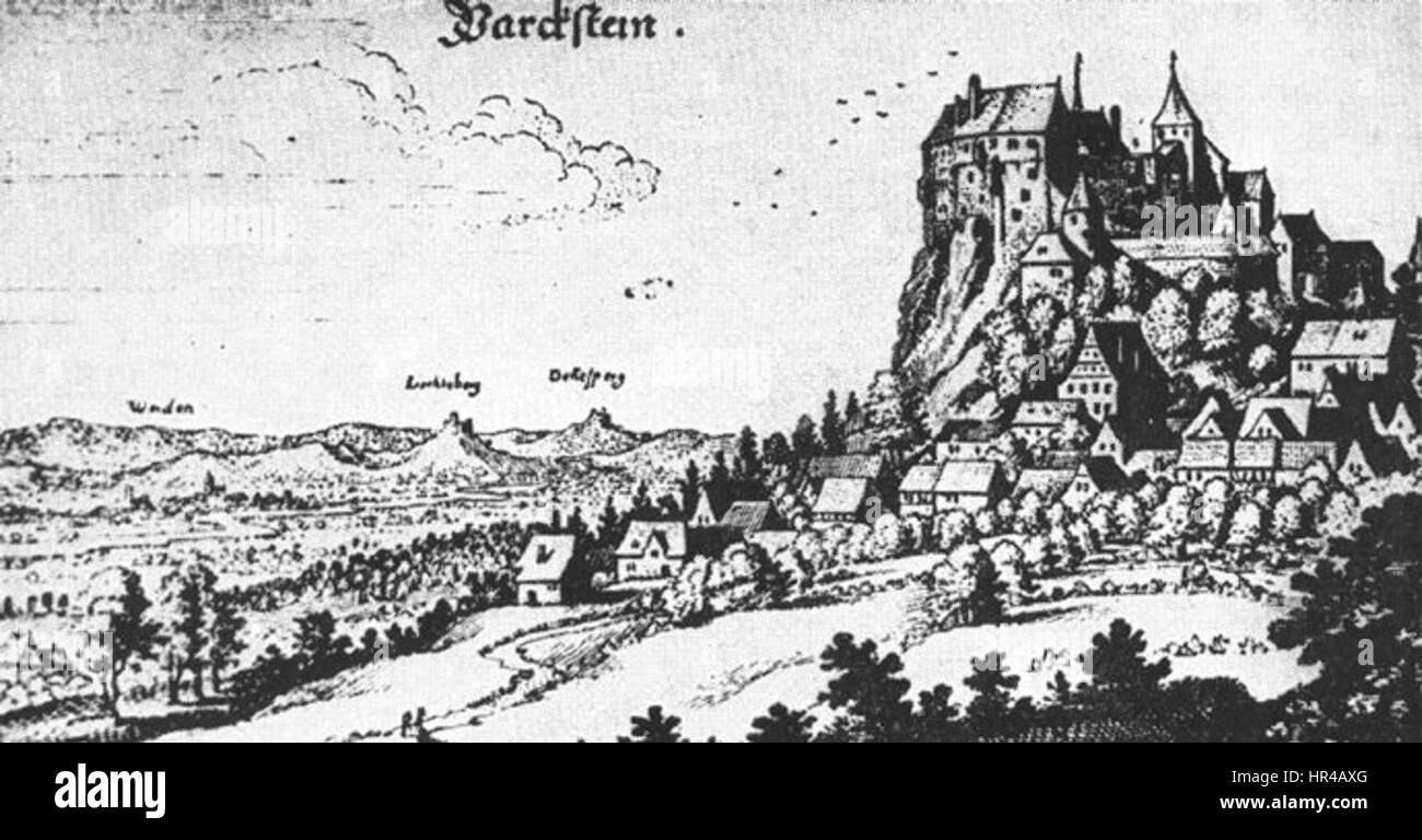 Parkstein um 1630-merian Stock Photo - Alamy