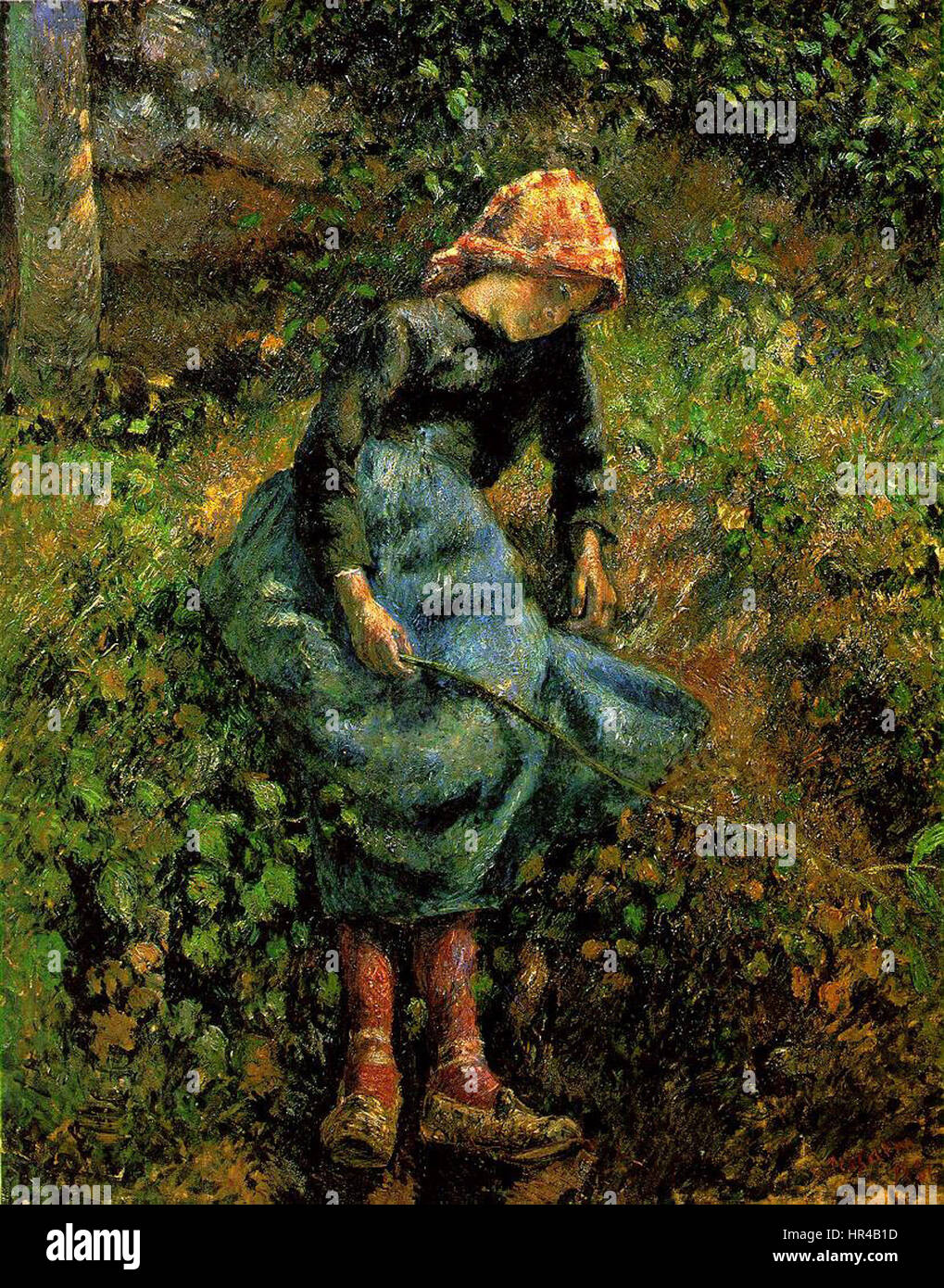 Camille Pissarro, a key figure in the Impressionist movement, is known ...