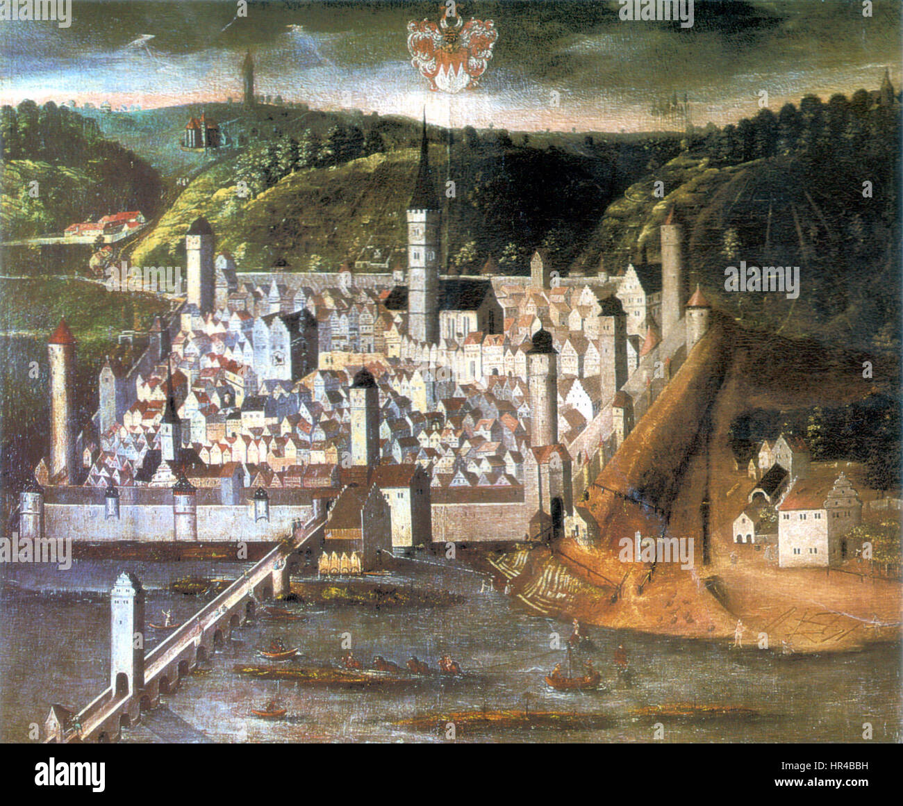 German historical map from hi-res stock photography and images - Alamy