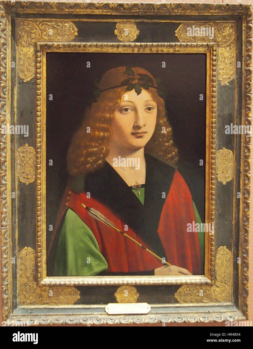 The 'Portrait of a Youth Holding an Arrow' is an elegant Renaissance ...