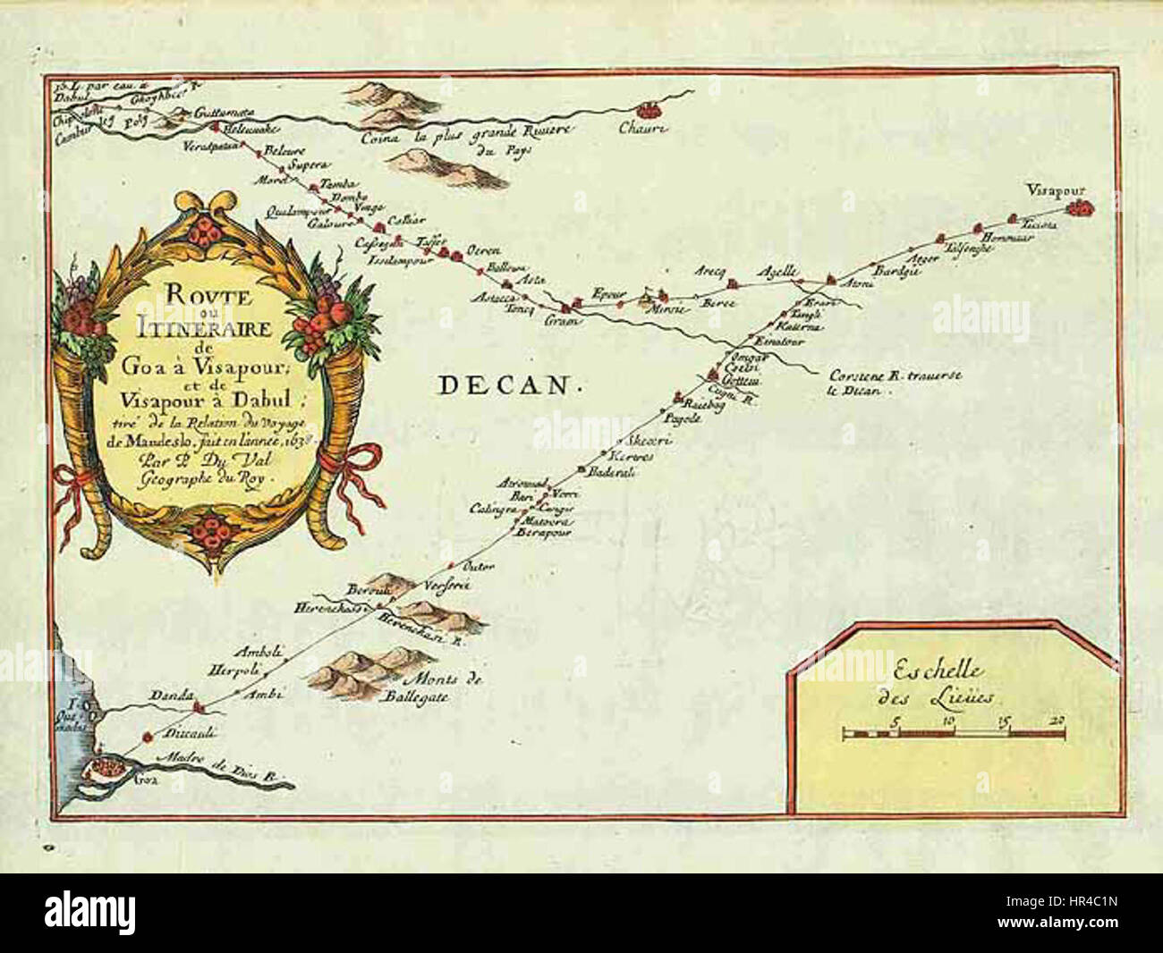 The Deccan region in India was historically a key area for overland ...