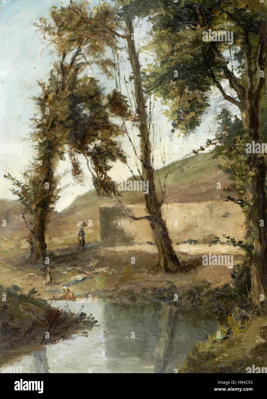 'Paisagem com rio' (Landscape with River) by Alfredo Keil is a ...