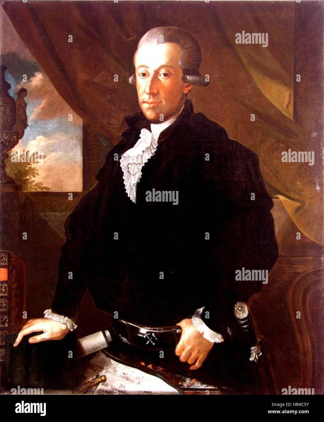 Portrait of Josef Colloredo Stock Photo - Alamy