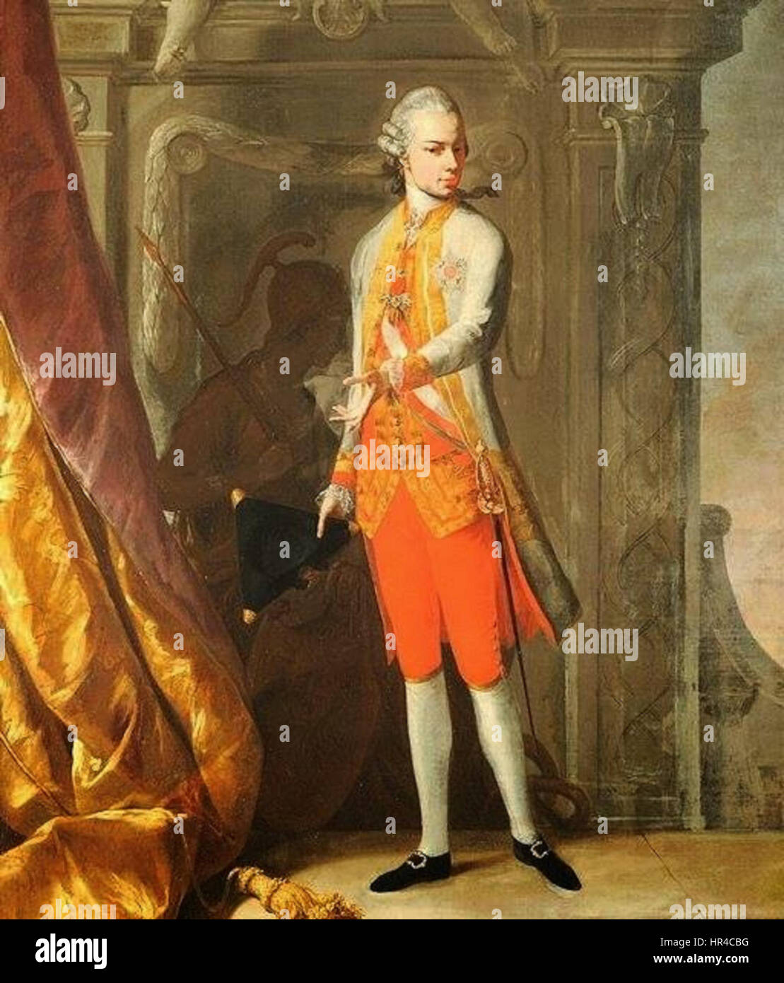 Portrait of Kaiser Peter Leopold of Habsburg Lothringen Stock Photo - Alamy