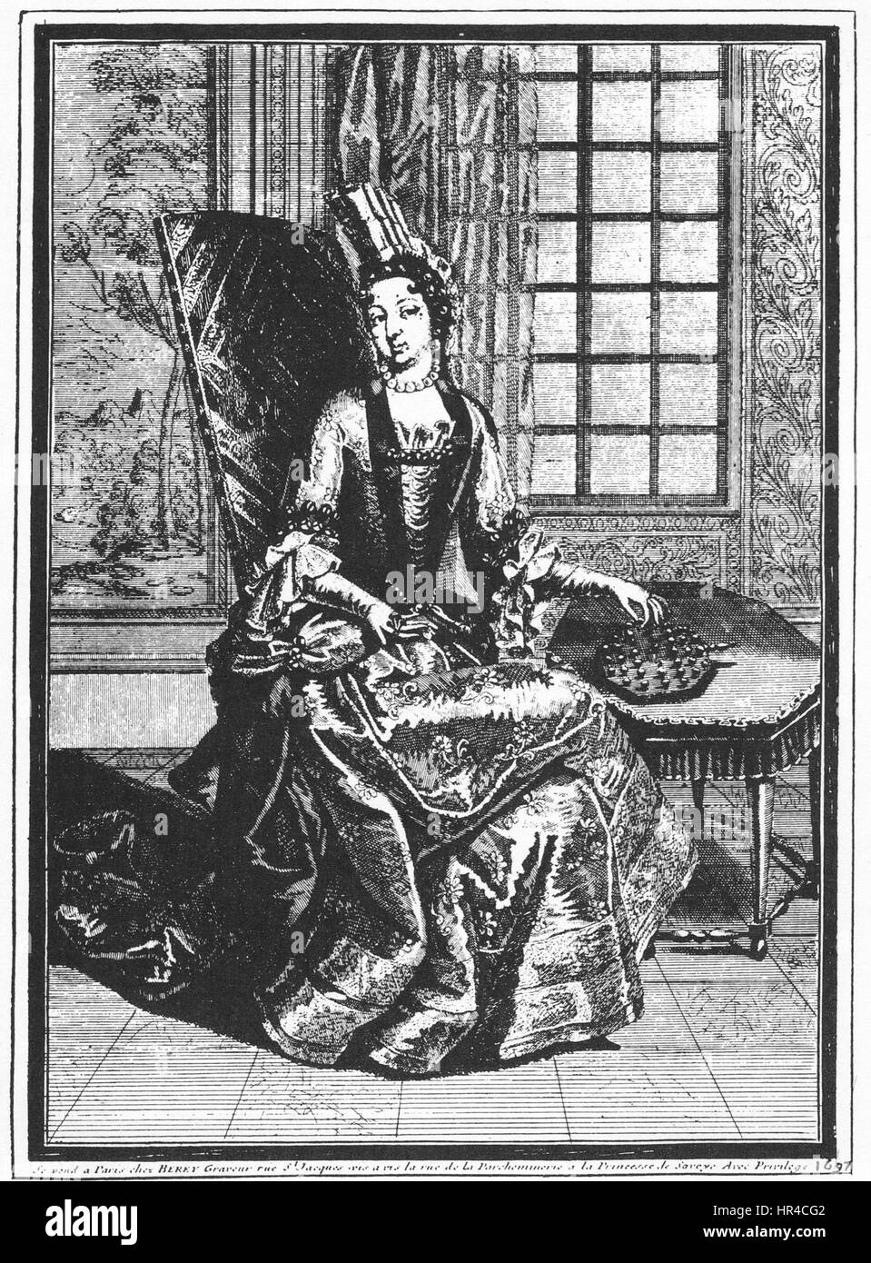 Princess soubise Black and White Stock Photos & Images - Alamy
