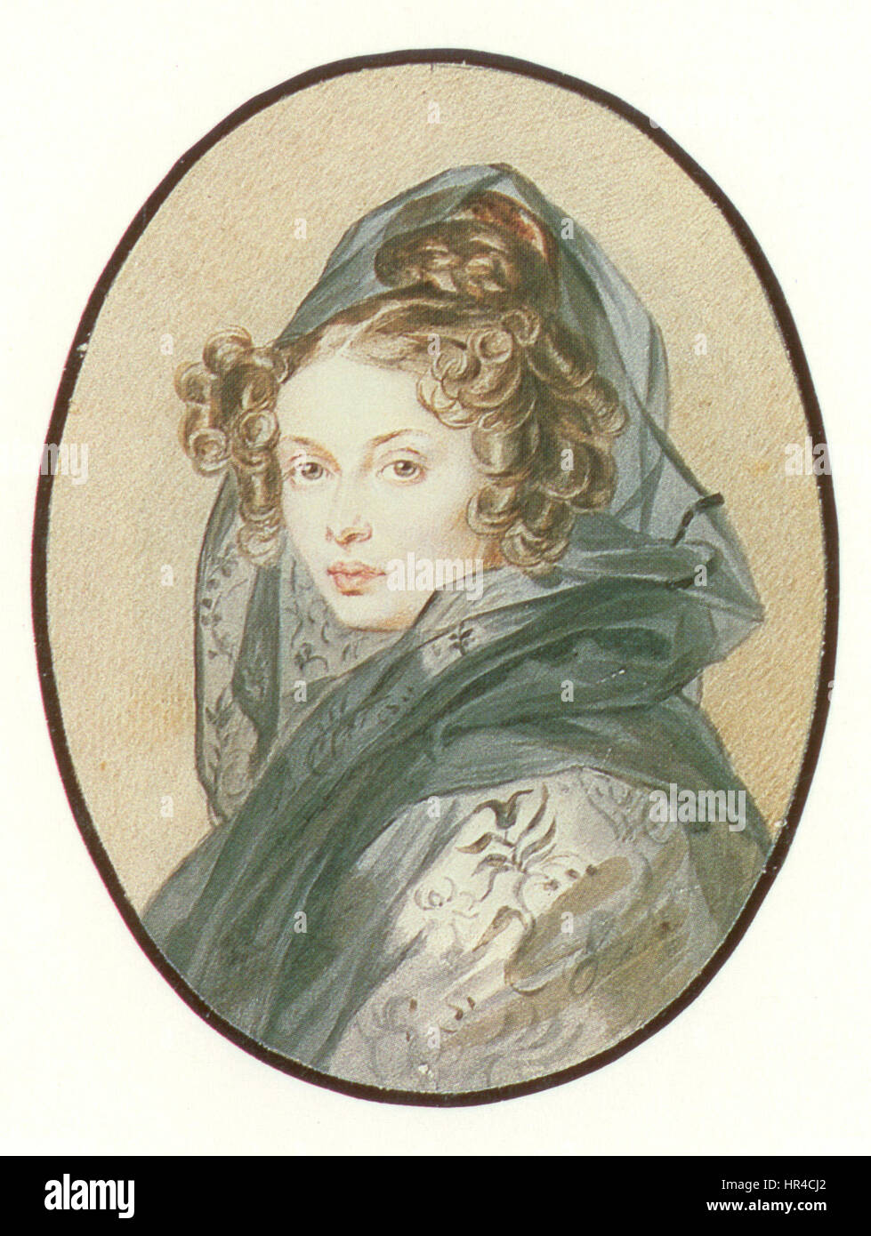 P.F. Sokolov's artwork '026' is a detailed portrait that captures the ...