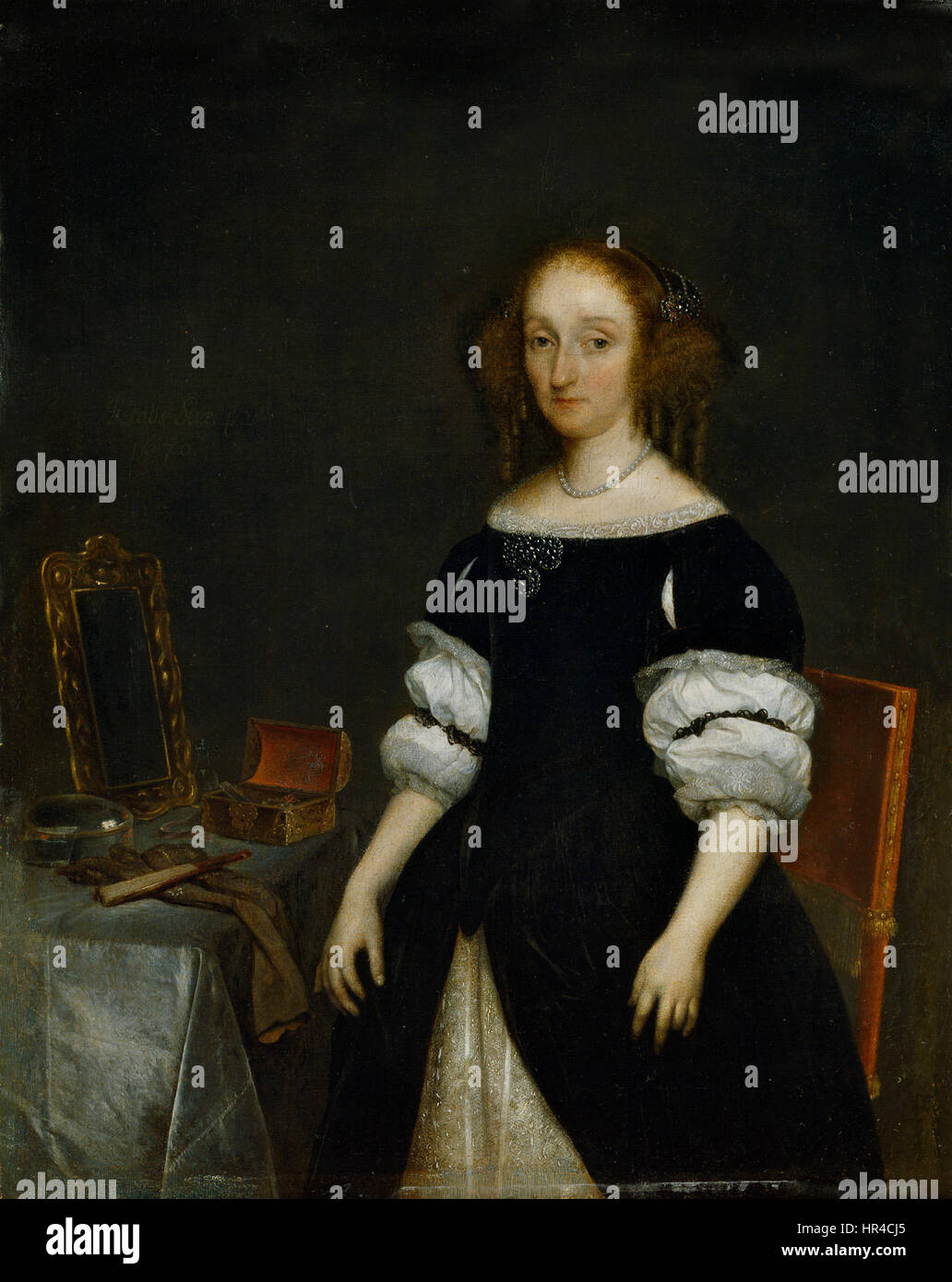 Petronella de Waert was a subject in several works by artist Gerard ter ...