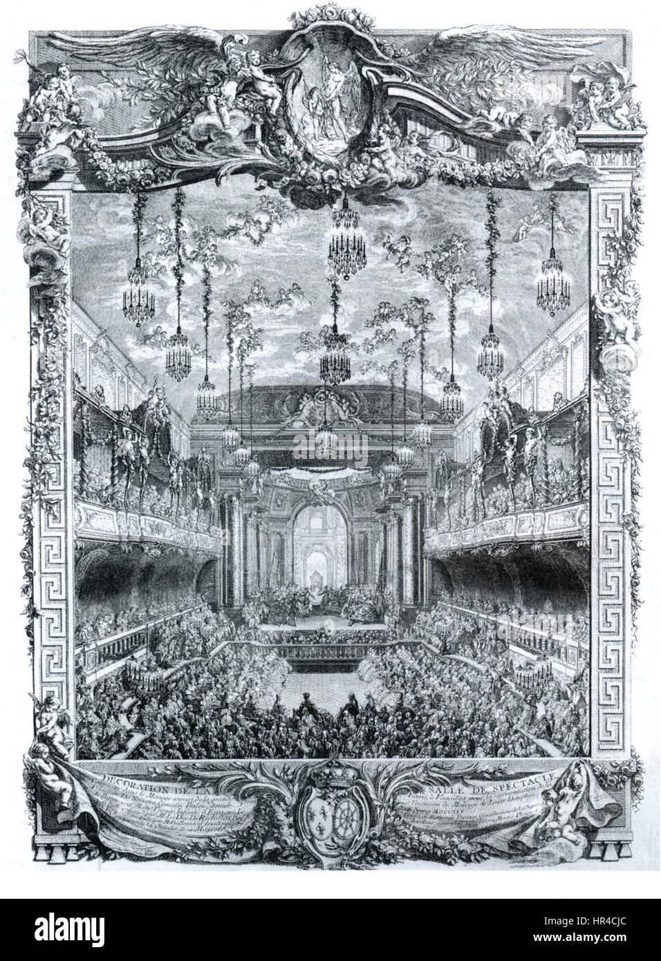 The 1745 performance of Jean-Philippe Rameau’s opera 'La Princesse de ...