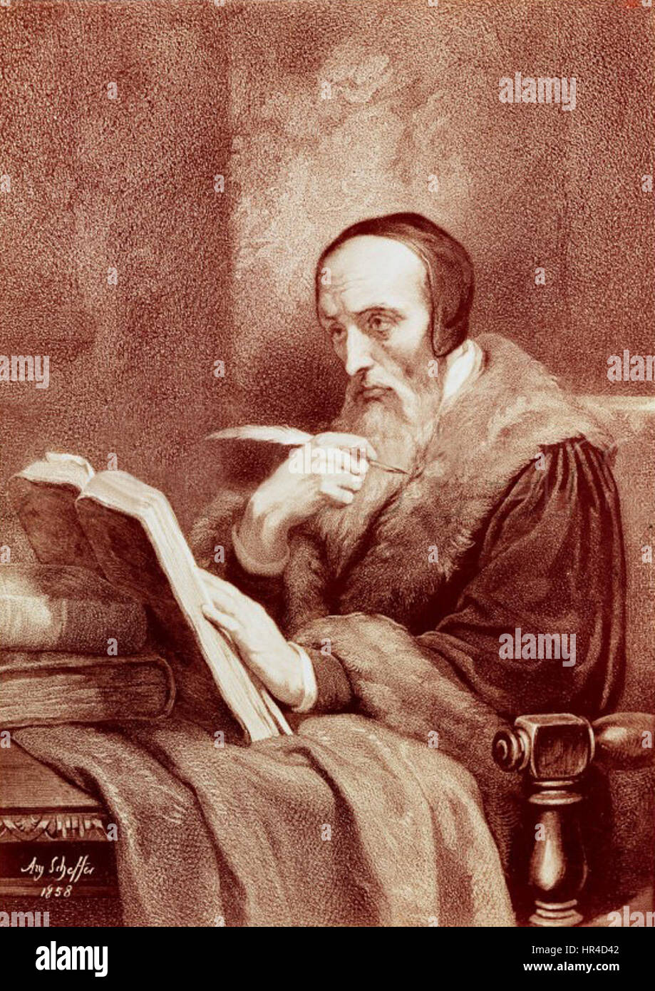 John calvin 1509 hi-res stock photography and images - Alamy