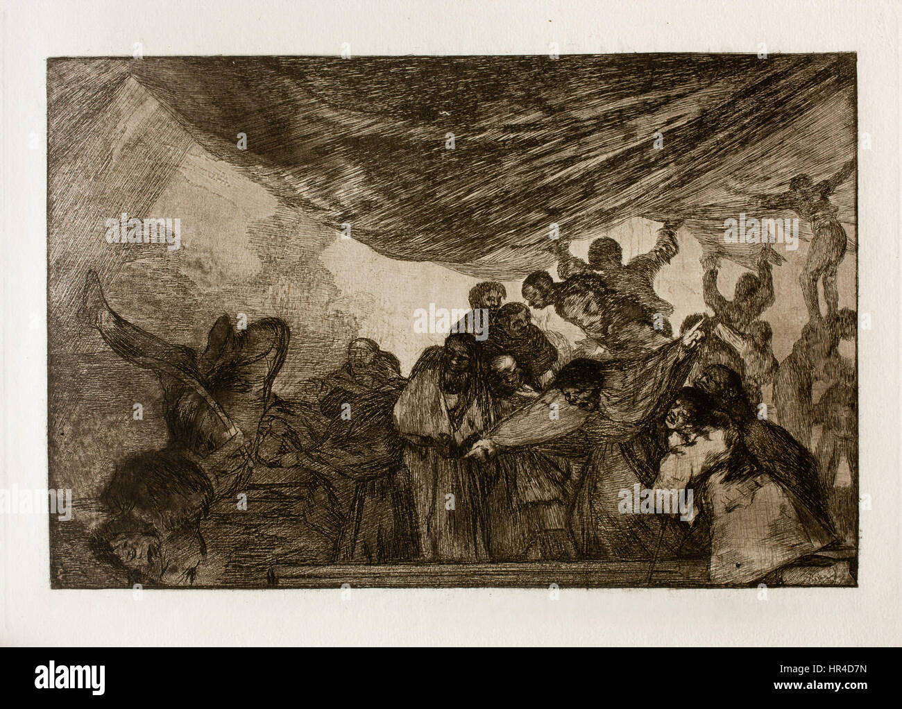 'Los Disparates (1864) - No. 15 - Disparate Claro' by Francisco Goya ...