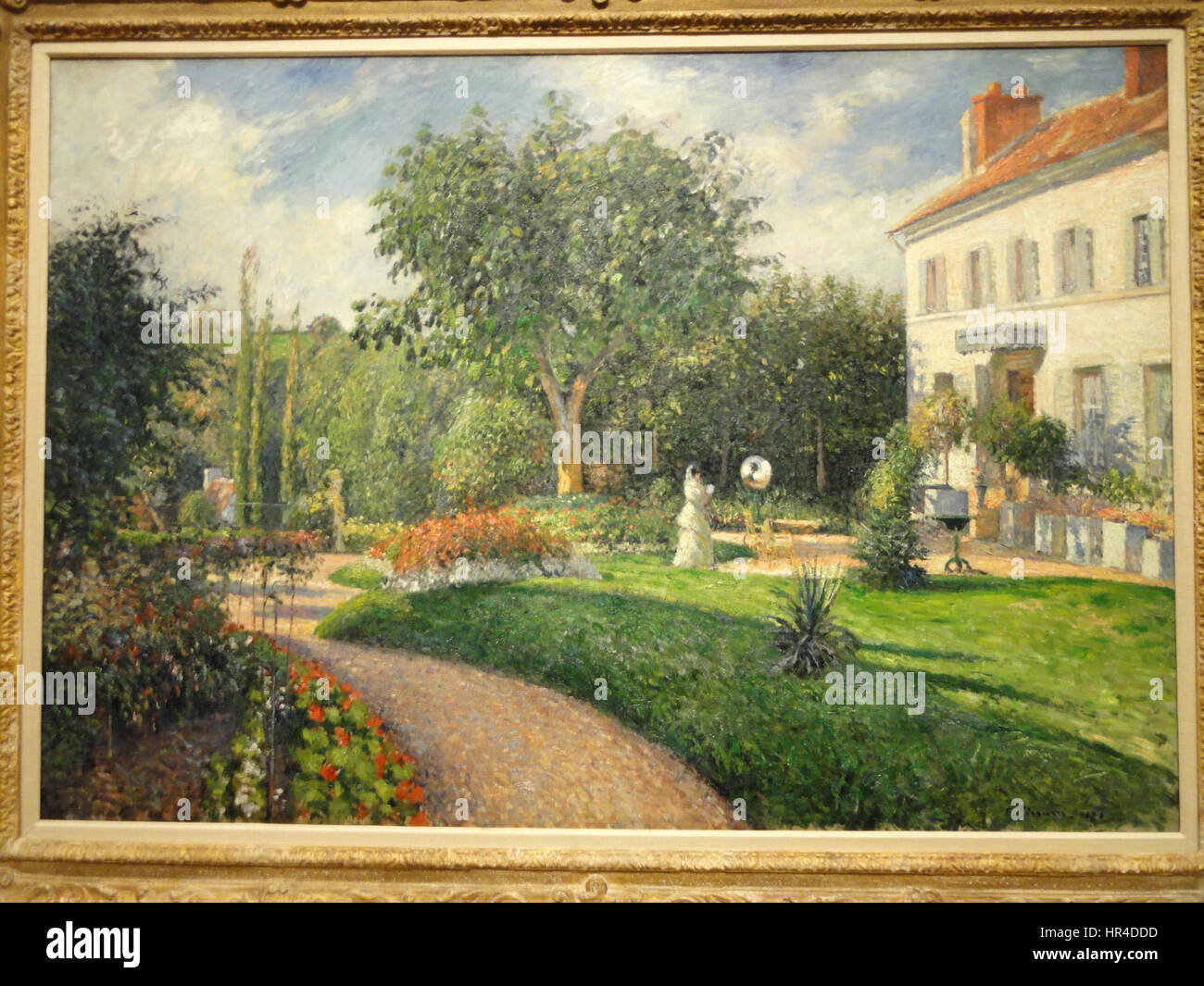 The Garden of Les Mathurins at Pontoise, Camille Pissarro, 1876 ...