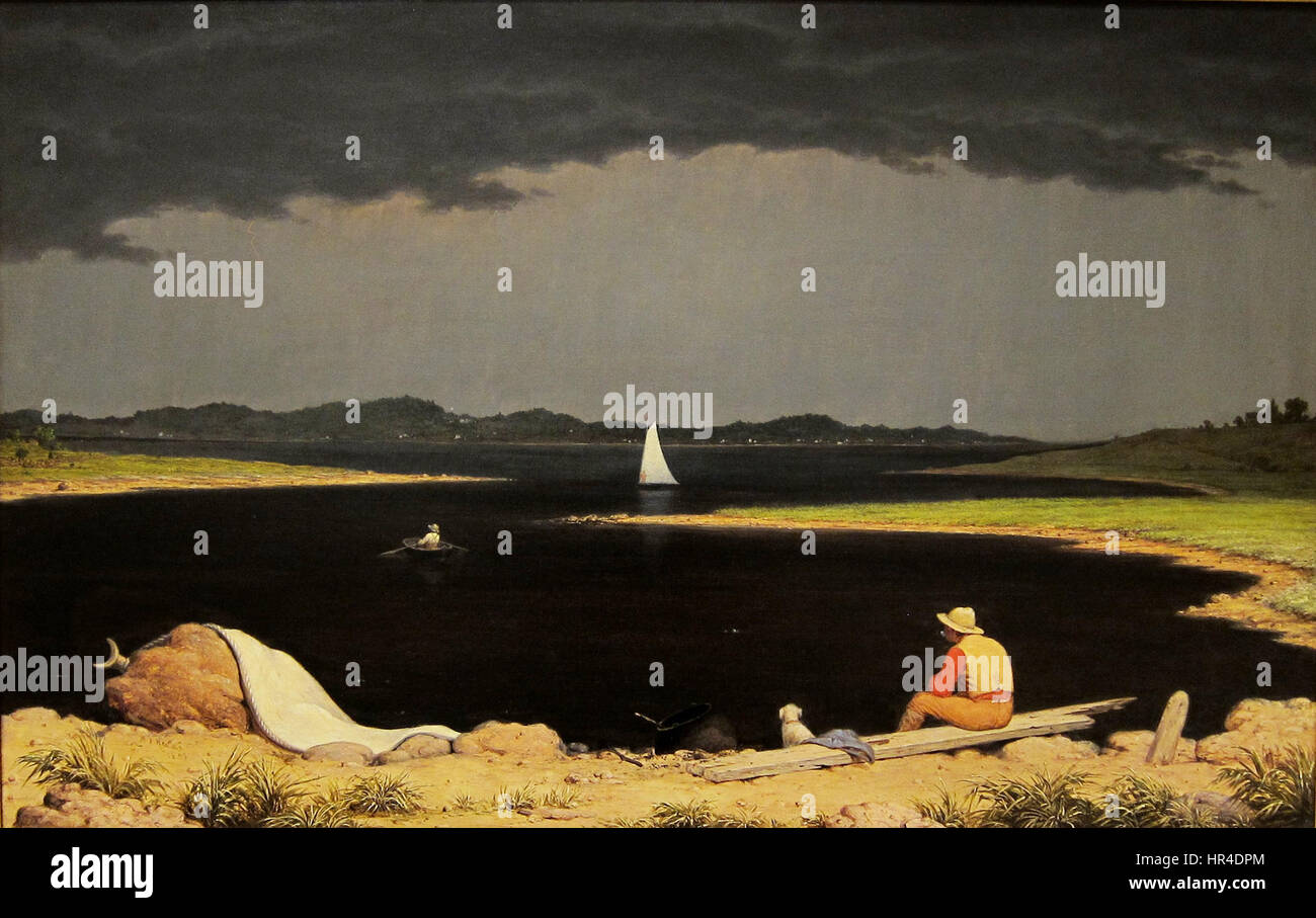 NY Met head thunder storm Stock Photo - Alamy