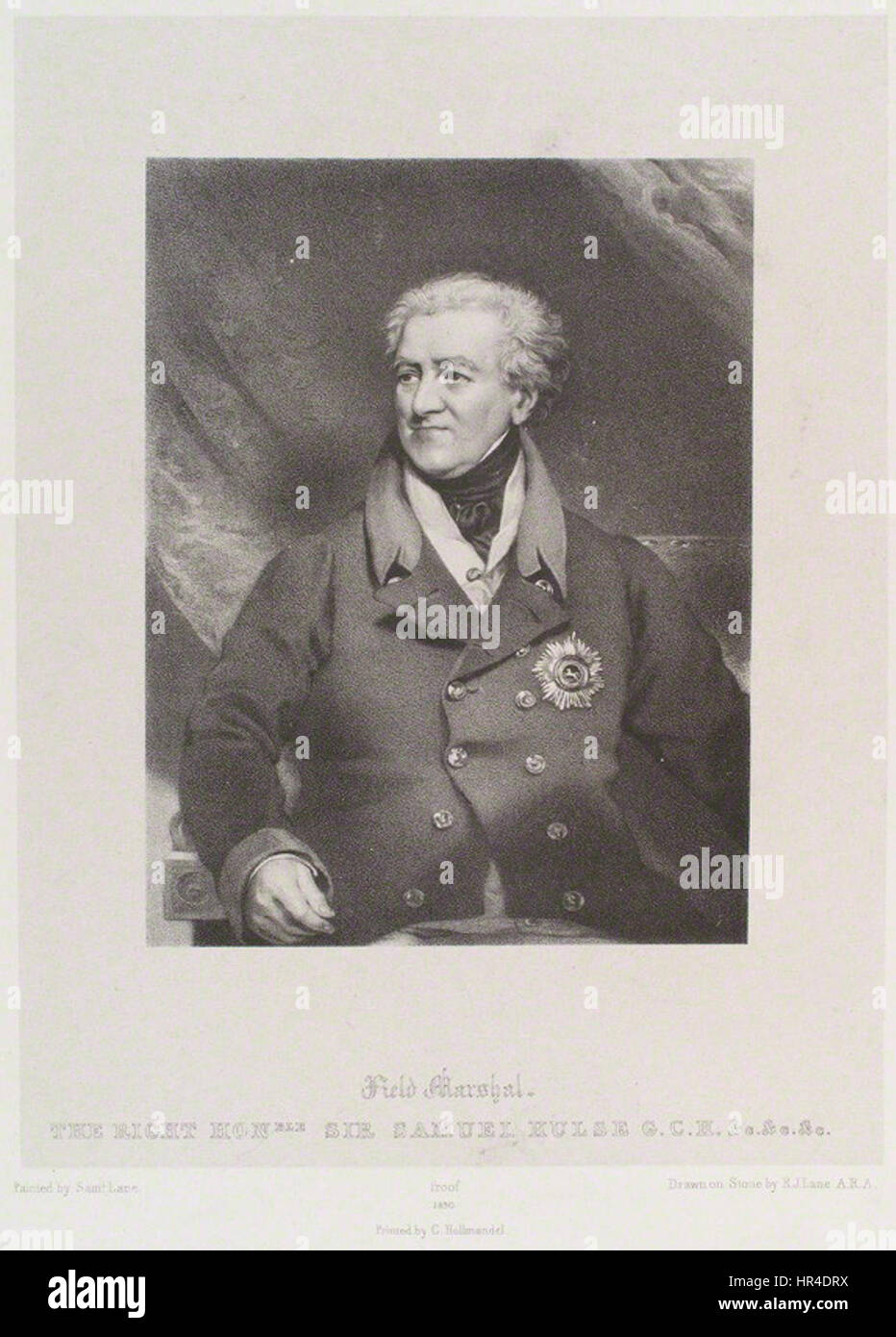 This 18th-century portrait depicts Sir Samuel Hulse, showcasing the ...