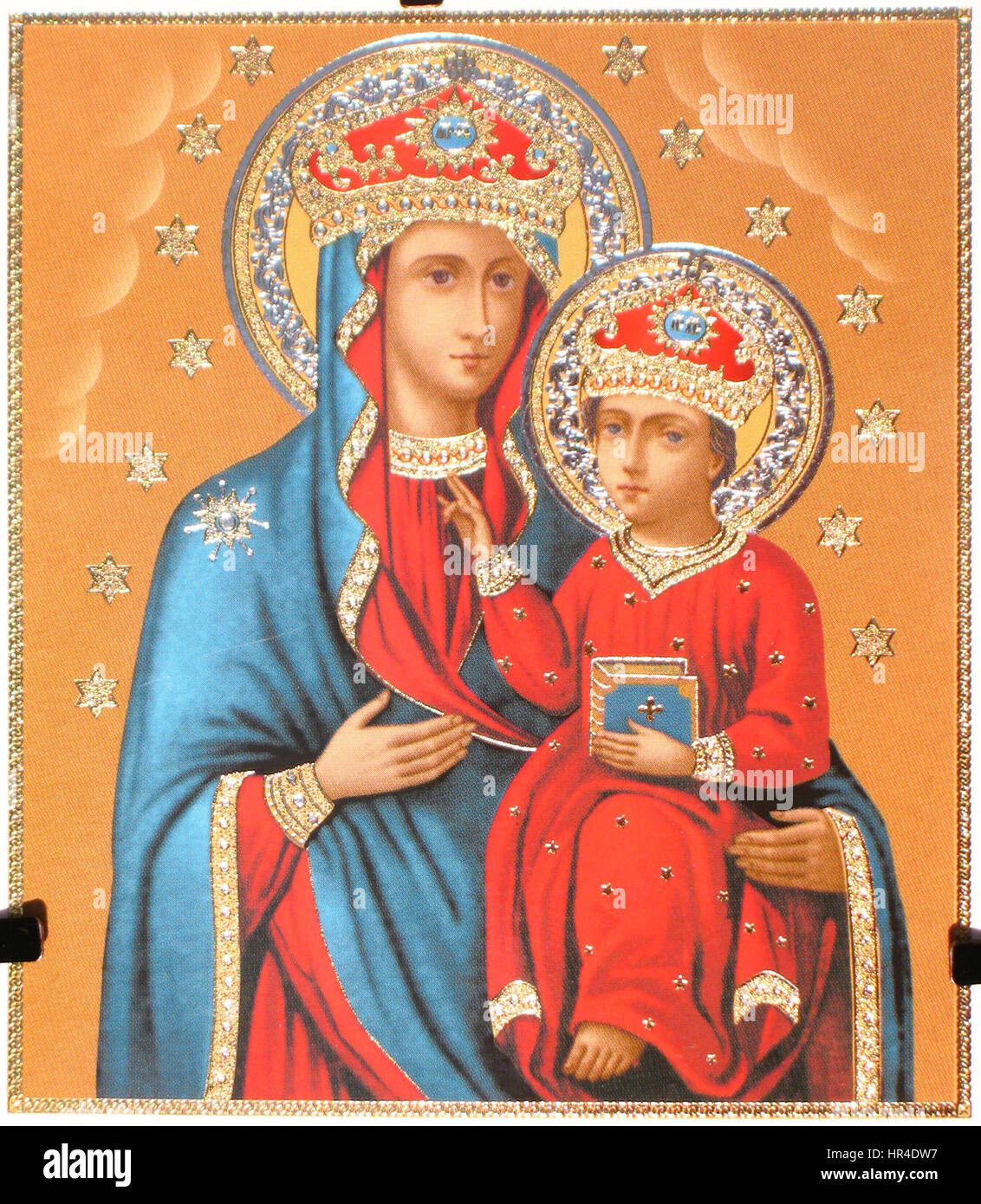 ‘Ozerian Icon’ from 1902 is an Orthodox Christian religious icon ...