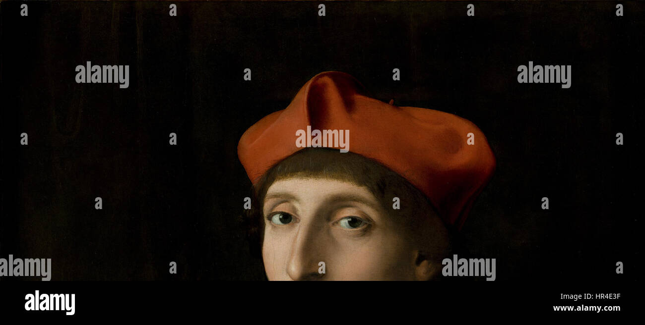 This portrait by Raphael, housed in the Prado Museum, depicts a ...