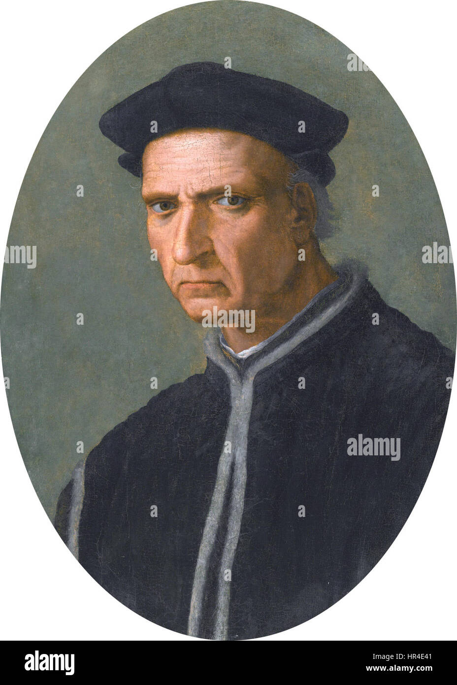 This portrait of Piero Soderini, created by Ridolfo del Ghirlandaio ...