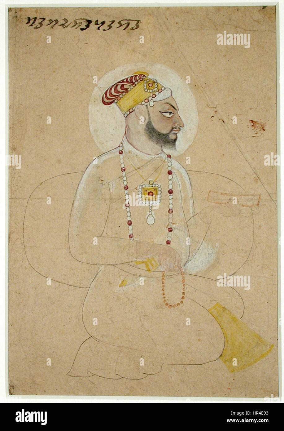 Portrait of Muhammad Shah (6125122246 Stock Photo - Alamy