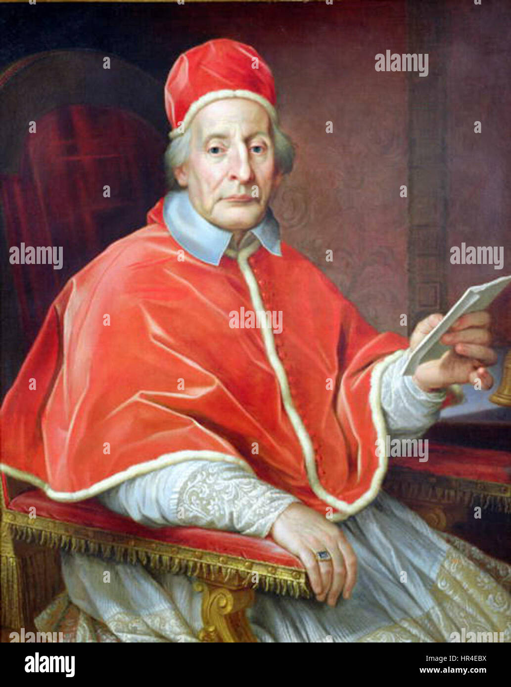 Pope Clement XII, portrait Stock Photo - Alamy