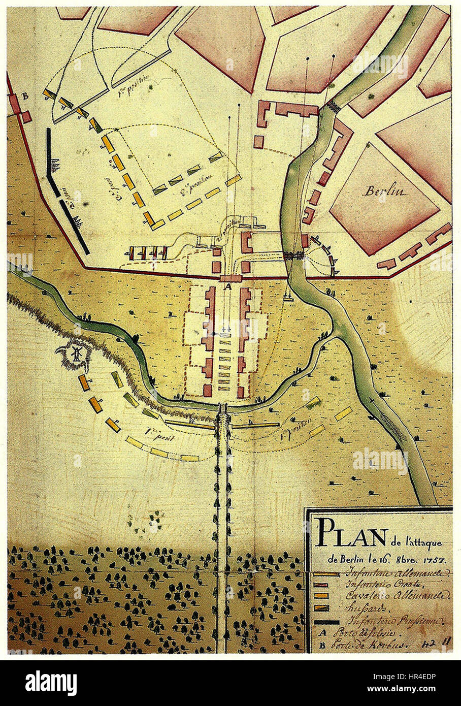 Battle of berlin map hi-res stock photography and images - Alamy