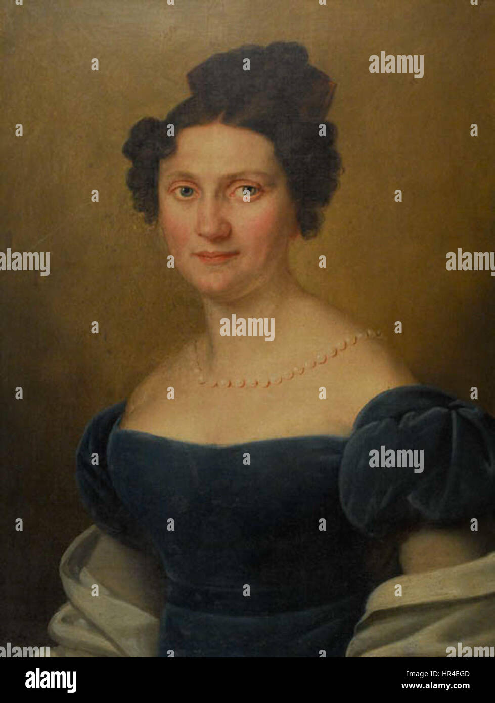 Portret damy - Schweikart Stock Photo - Alamy