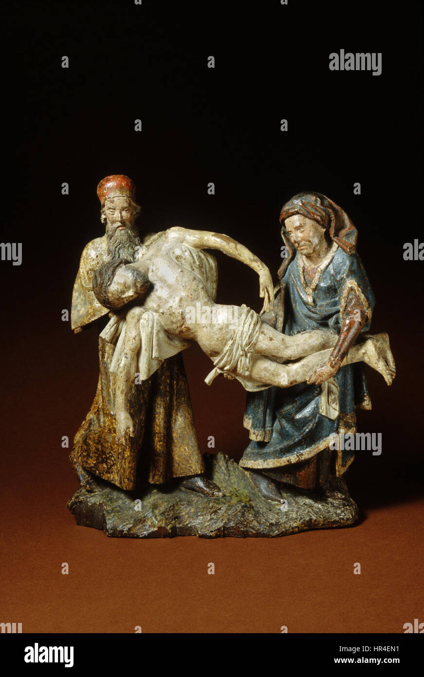 This 16th-century Netherlandish artwork depicts figures from the ...