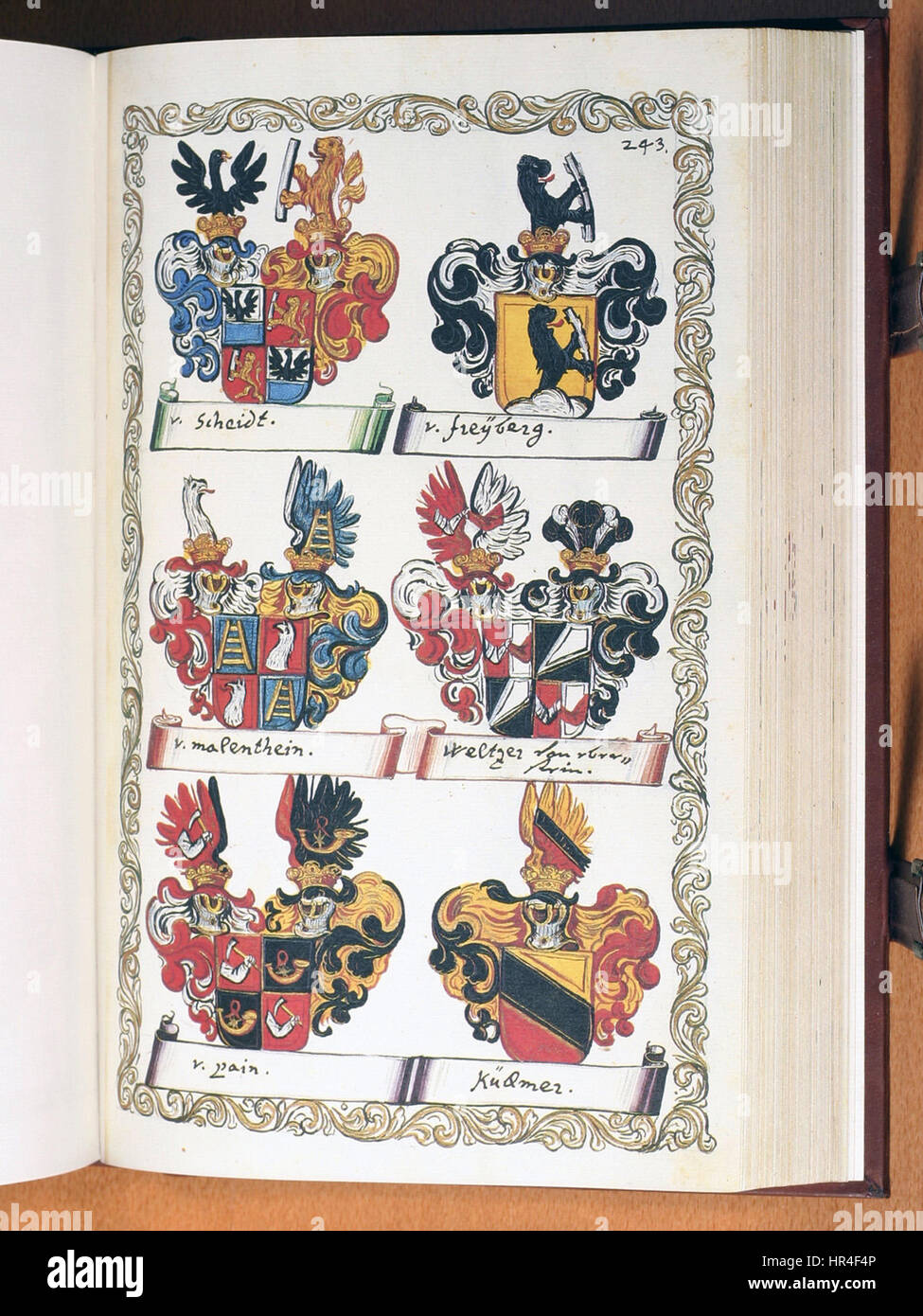 ‘Opus insignium armorumque 24455’ is a detailed heraldic work ...